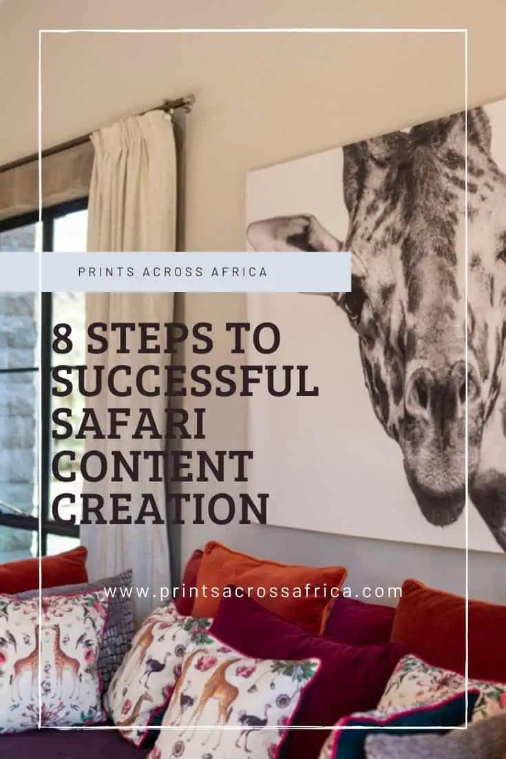 8 steps to successful safari content creation - Africa Safari Expert